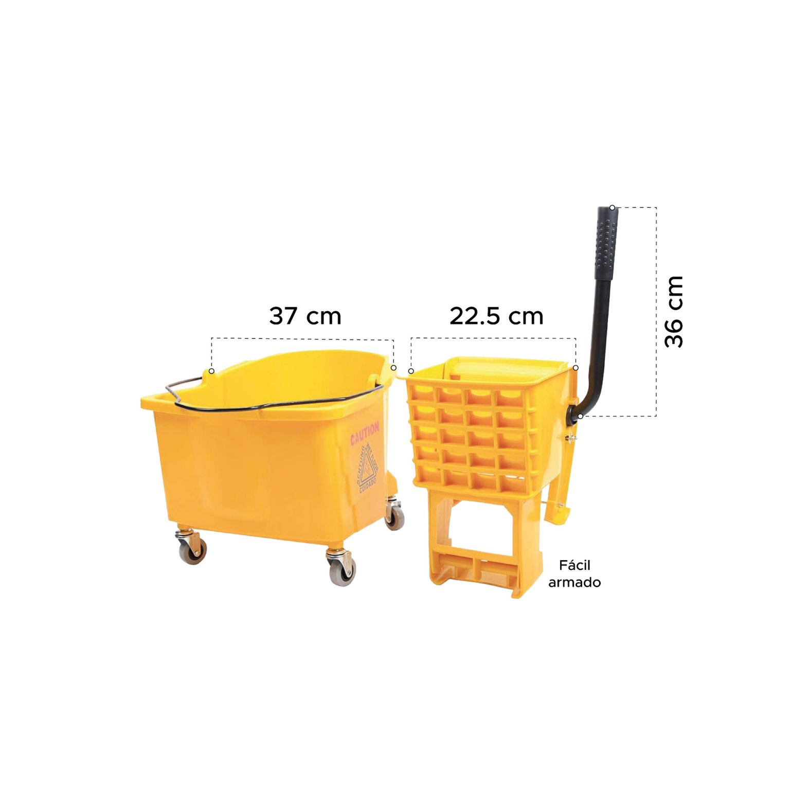 Balde Exprimidor 30 Litros - Triple Clean