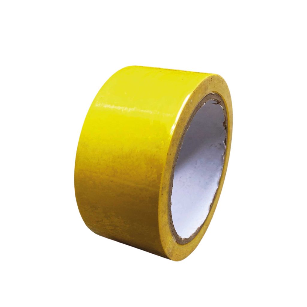 Cinta Auto Adhesiva Precaución Amarilla - Triple Clean