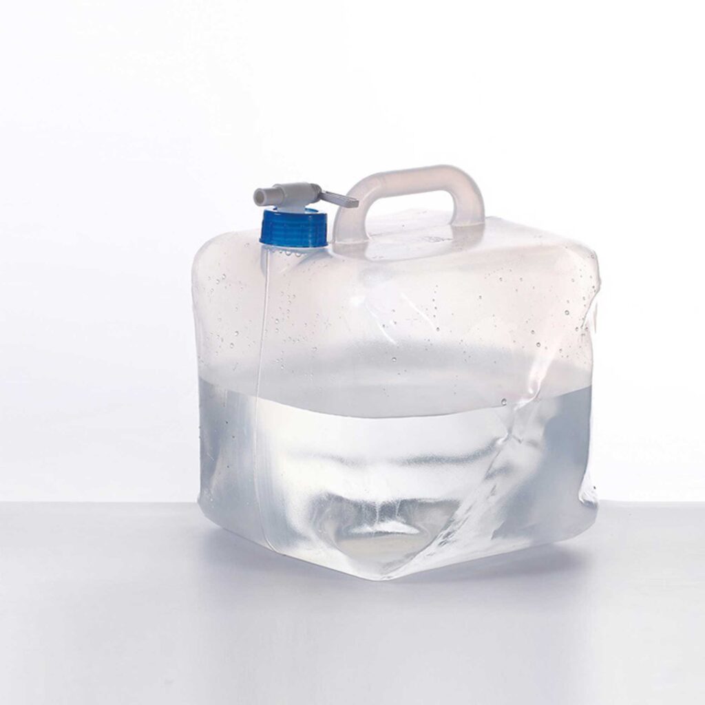 Botella Plástica Plegable 5 Litros - Triple Clean