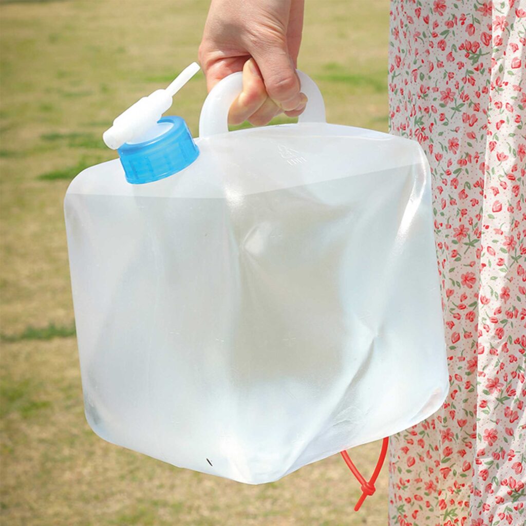 Botella Plástica Plegable 5 Litros - Triple Clean