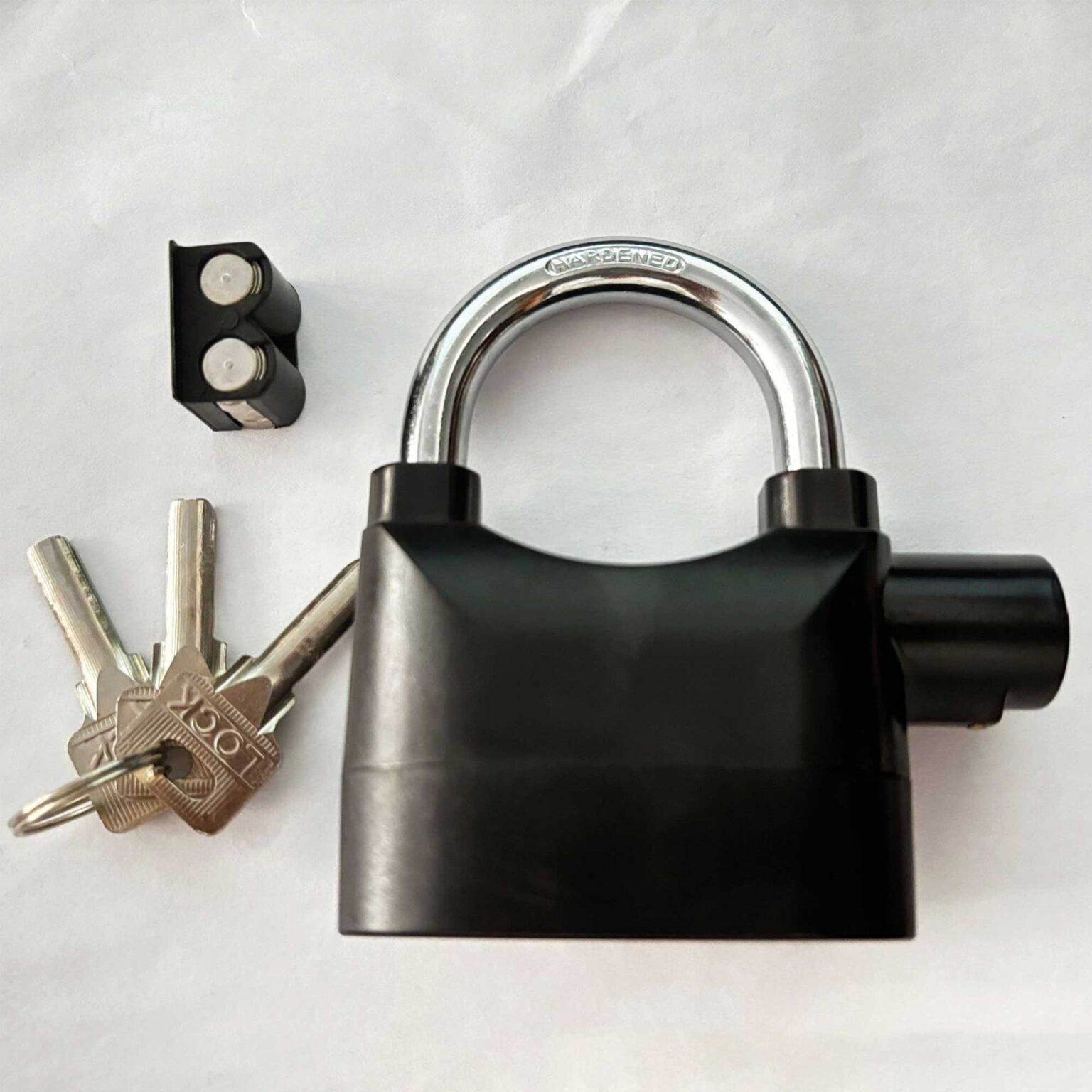Candado de seguridad con alarma - Triple Clean