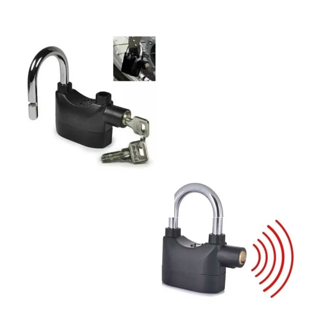 Candado de seguridad con alarma - Triple Clean