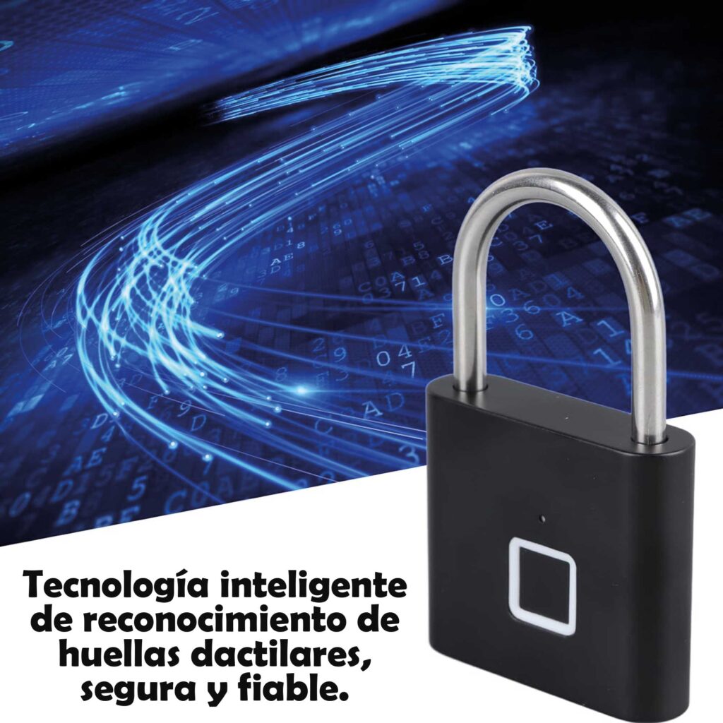 Candado inteligente con huella - Triple Clean