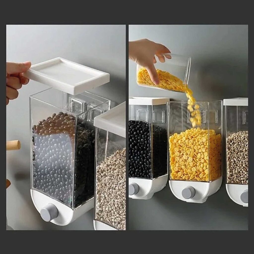 Dispensador de Granos y Semillas - Triple Clean